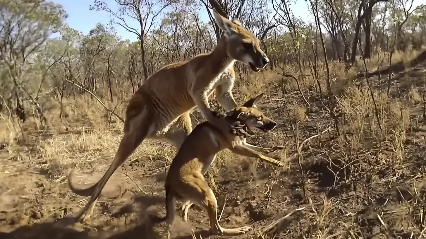 Un canguro afferra un cane e scappa: le rivelazioni degli abitanti del ...